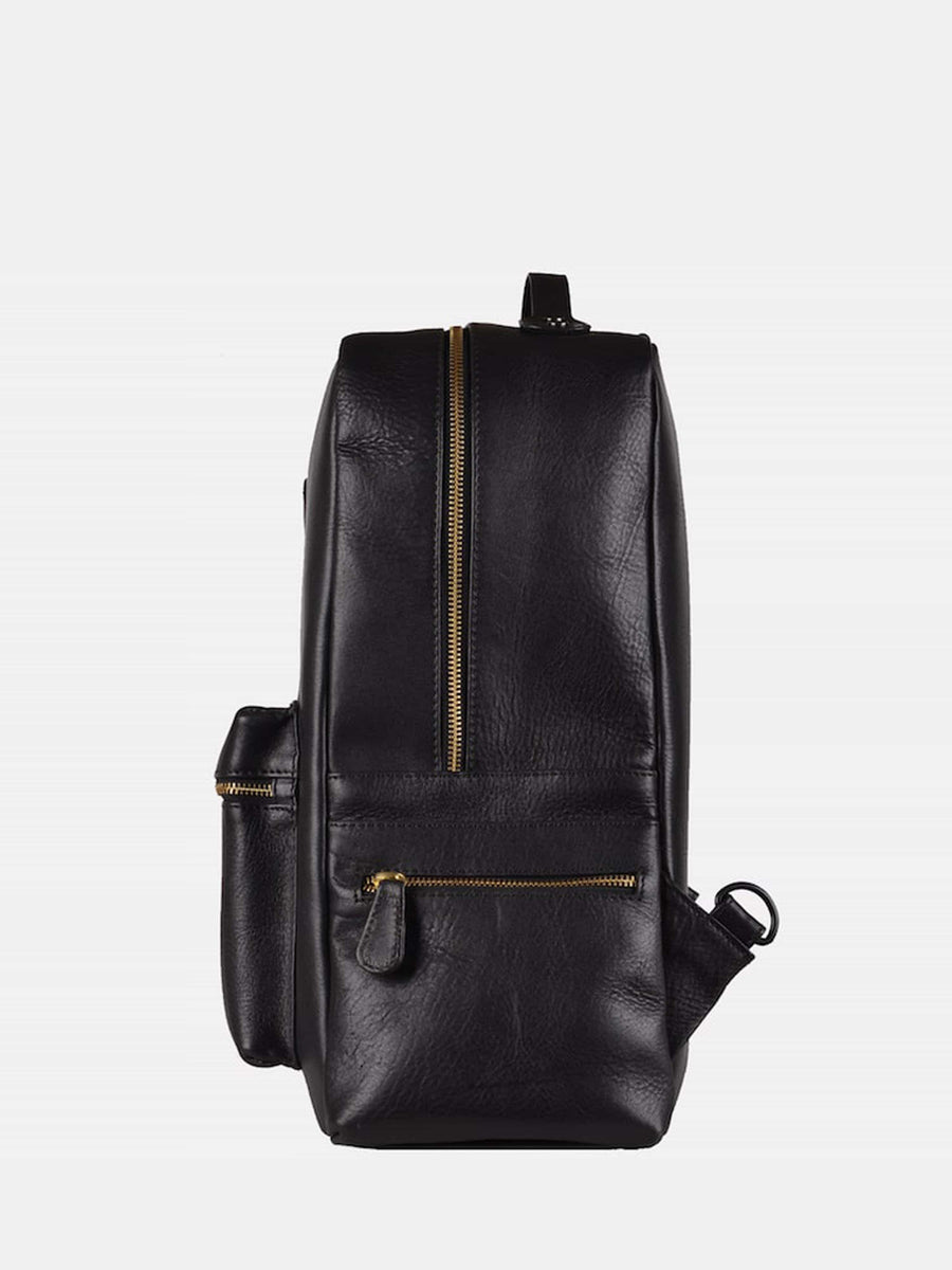 Leather Backpack - Black – SLINCH